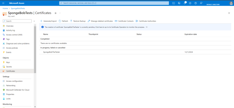 How To Create Csr And Import Code Signing Certificate In Azure Keyvault Hsm